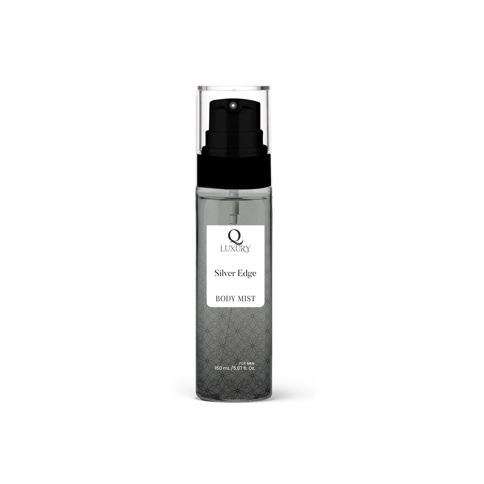Qluxury Silver Edge Body Mist For Men -150ml - Q Cosmetics Ltd